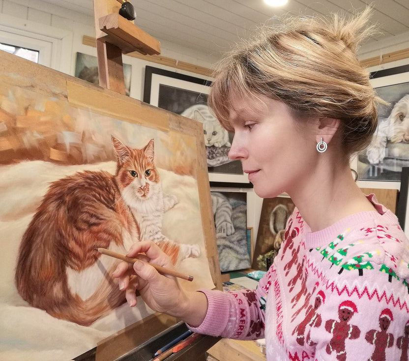 Animal Greeting Cards | Dog, Cat & Wildlife Art Cards – Irisha's Card Art